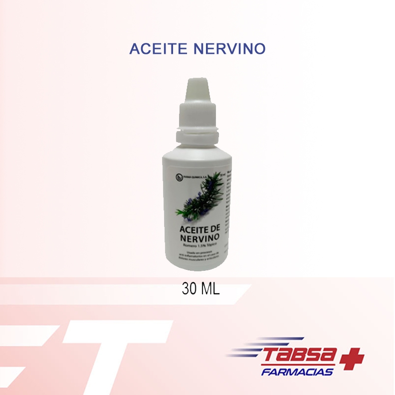 Tabsa Express: MEDICAMENTOS: ACEITE NERVINO 30 ML FARMAQUÍMICA