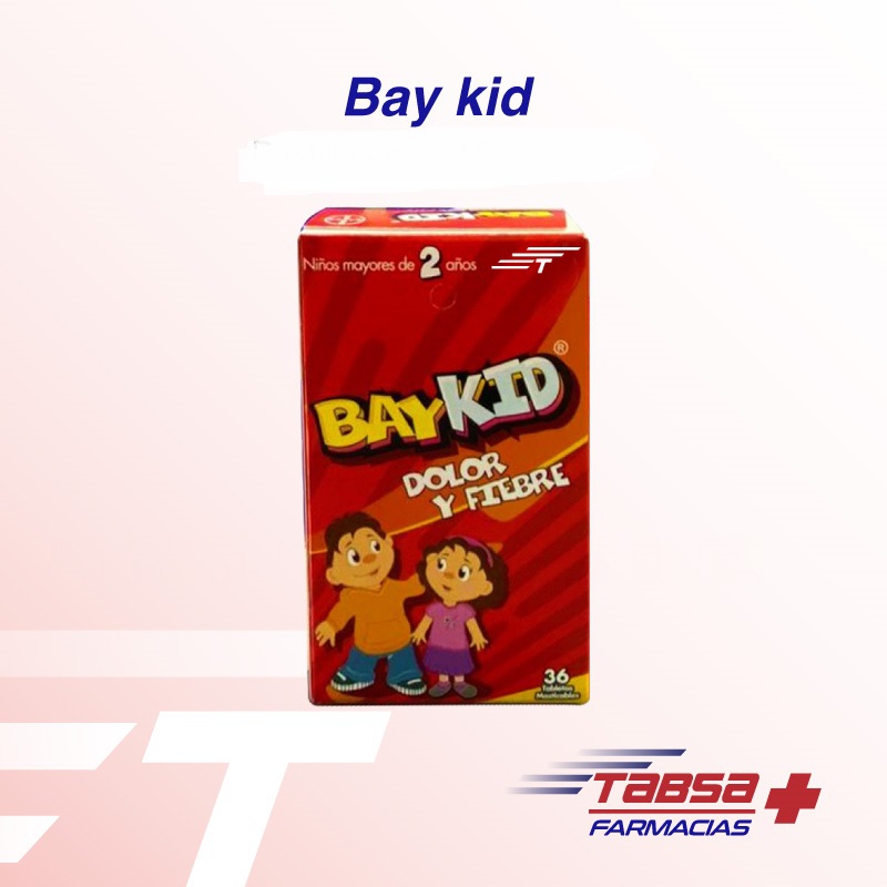Tabsa Express: MEDICAMENTOS: BAY KID CAJA 36 TABLETAS