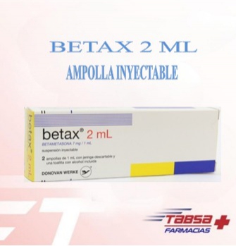 Tabsa Express: MEDICAMENTOS: Betax 2ml 2 Ampollas