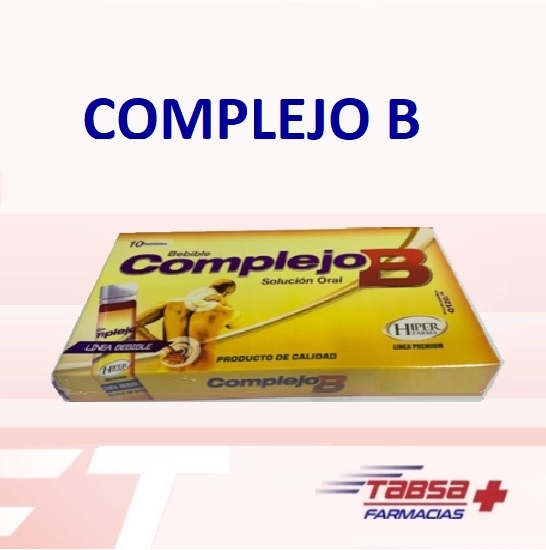 Tabsa Express: MEDICAMENTOS: COMPLEJO B BEBIBLE MX