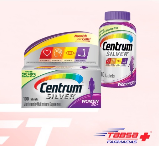 Tabsa Express: MEDICAMENTOS: CENTRUM SILVER (100 TABLETAS)