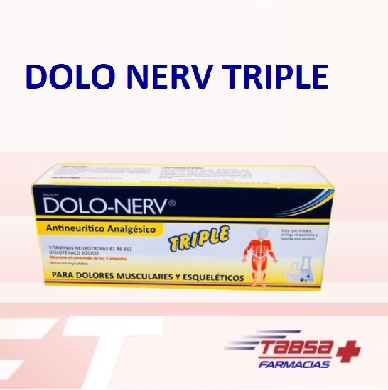 Tabsa Express: MEDICAMENTOS: DOLO NERV TRIPLE, NEUROTROPAS