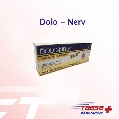 Tabsa Express: MEDICAMENTOS: DOLO NERV INYECTADO 1 AMPOLLA ( NO INCLUYE ...