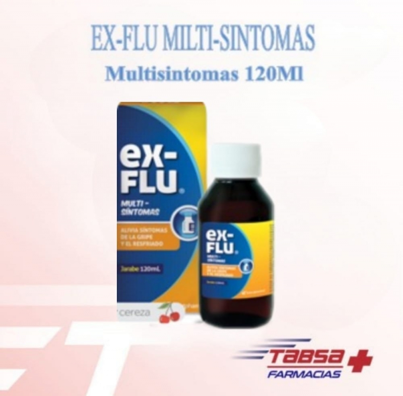 Tabsa Express: MEDICAMENTOS: EX FLU JRB MULTISINTOMAS 120ML