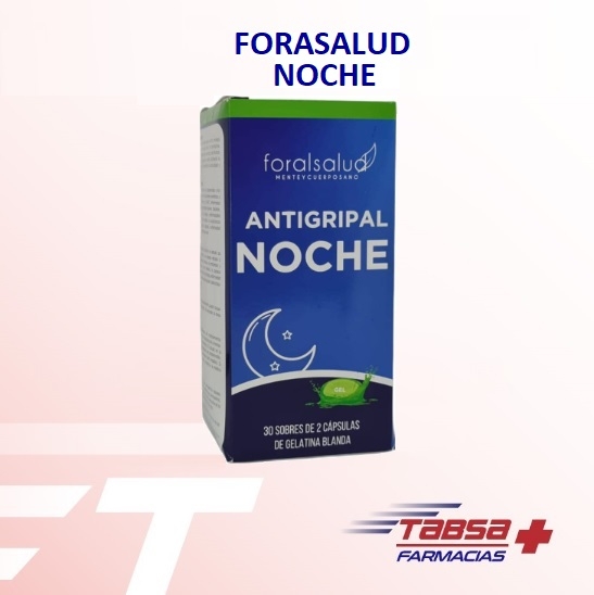 Tabsa Express: MEDICAMENTOS: FORASALUD ANTIGRIPAL NOCHE 30 CAPS