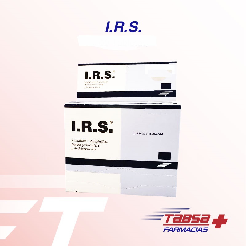 Tabsa Express: MEDICAMENTOS: I.R.S (8 TABLETAS)