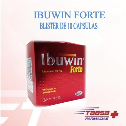 Tabsa Express: MEDICAMENTOS: IBUPROFENO FORTE 800 BLISTER 10 UNITS
