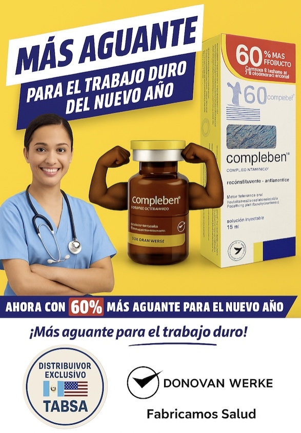 Tabsa Express: MEDICAMENTOS: 10 CAJAS COMPLEBEN 5 DOSIS