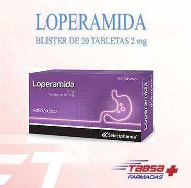 Tabsa Express: MEDICAMENTOS: LOPERAMIDA TAB 2MG BLIS X20 SELECT