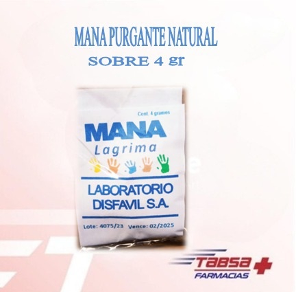 Tabsa Express: MEDICAMENTOS: MANA PURGANTE NATURAL ( 1 SOBRE )