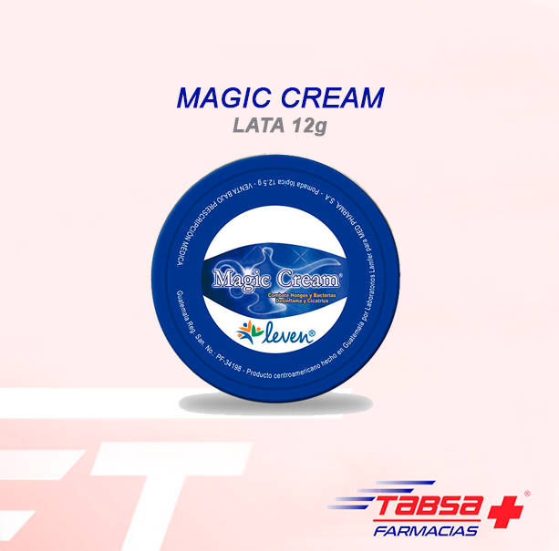 Tabsa Express: MEDICAMENTOS: MAGIC CREAM LATA 12.5 GRS