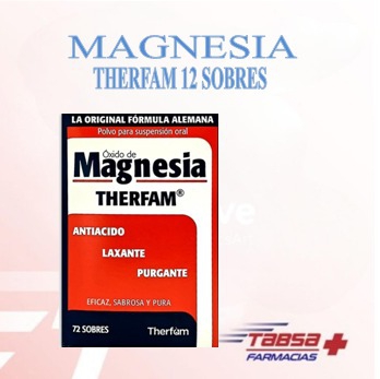Tabsa Express: MEDICAMENTOS: MAGNESIA THERFAM 12 SOBRES