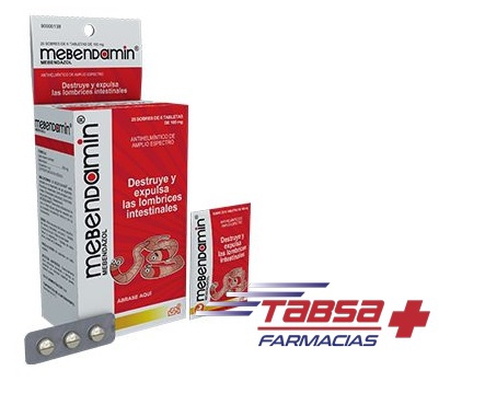Tabsa Express: MEDICAMENTOS: MEBENDAZOL TABLETAS 6