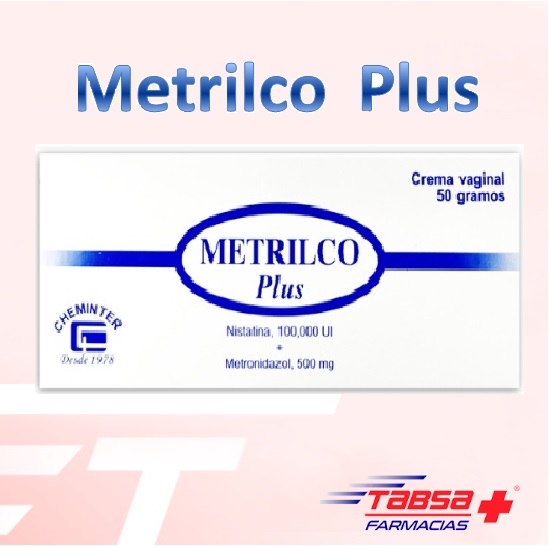 Tabsa Express: MEDICAMENTOS: METRILCO PLUS CREMA VAGINAL 50gr