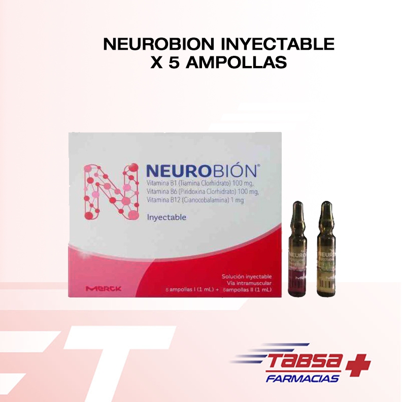 Tabsa Express: MEDICAMENTOS: Caja de Neurobion de 5 ampollas