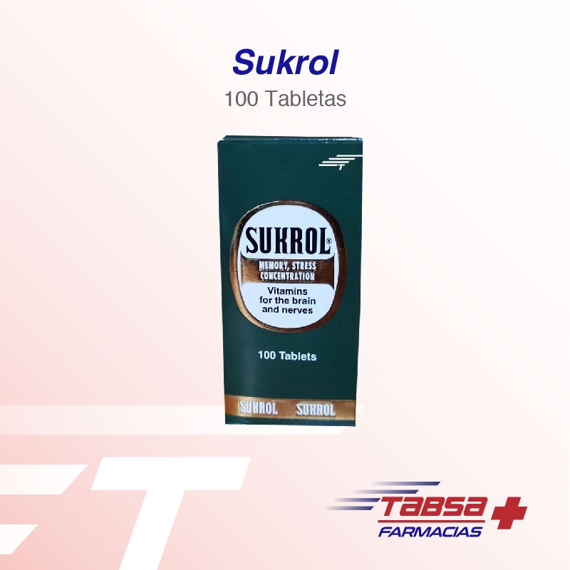 Tabsa Express: MEDICAMENTOS: SUKROL VIGOR HOMBRE 30 TABLETAS FRASCO AZUL