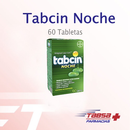 Tabsa Express: MEDICAMENTOS: TABCIN GEL NOCHE 60 TABLETAS
