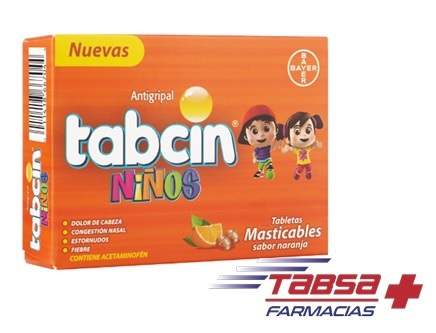 Tabsa Express: MEDICAMENTOS: TABCIN NIÑOS TABMAST DISP X48