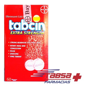 Tabsa Express: MEDICAMENTOS: TABCIN EFERVESCENTE ROJO UNIDAD