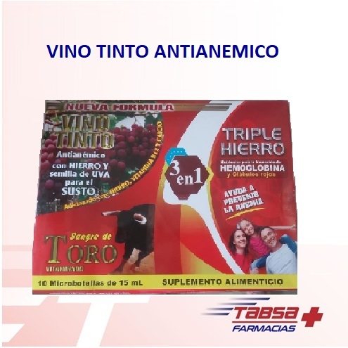 Tabsa Express: PROMOCIONES: 6 CAJAS VINO TINTO X 10 BEBIBLES