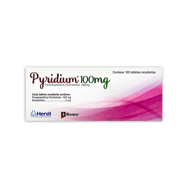 Tabsa Express: MEDICAMENTOS: PYRIDIUM 100MG