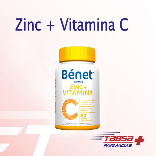 Tabsa Express: MEDICAMENTOS: ZINC + VITAMINA C FRASCO 60