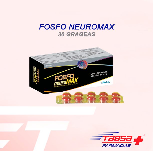 Tabsa Express: MEDICAMENTOS: FOSFO NEUROMAX (30 GRAGEAS)